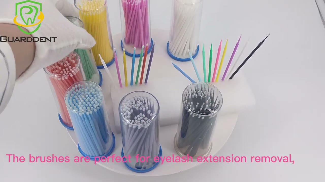 100pcs 1.5mm Dental disposable micro applicator tips brushes