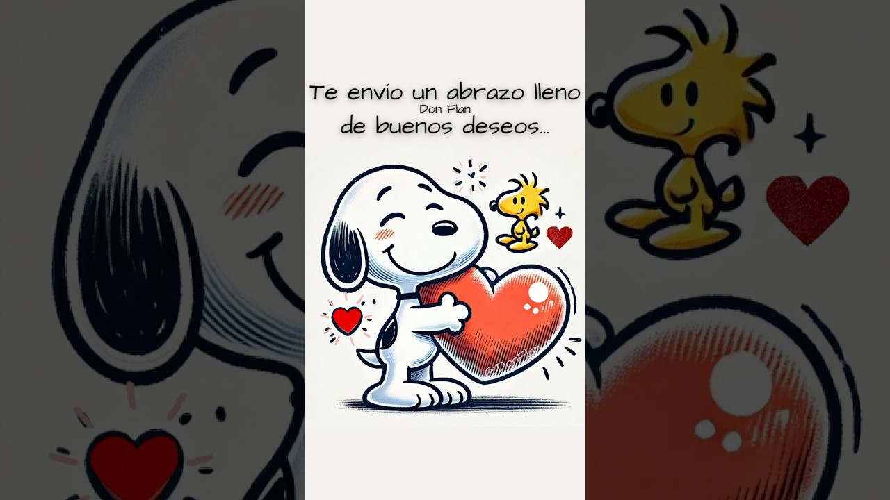 Buenos días #donflan #suscribete #snoopy