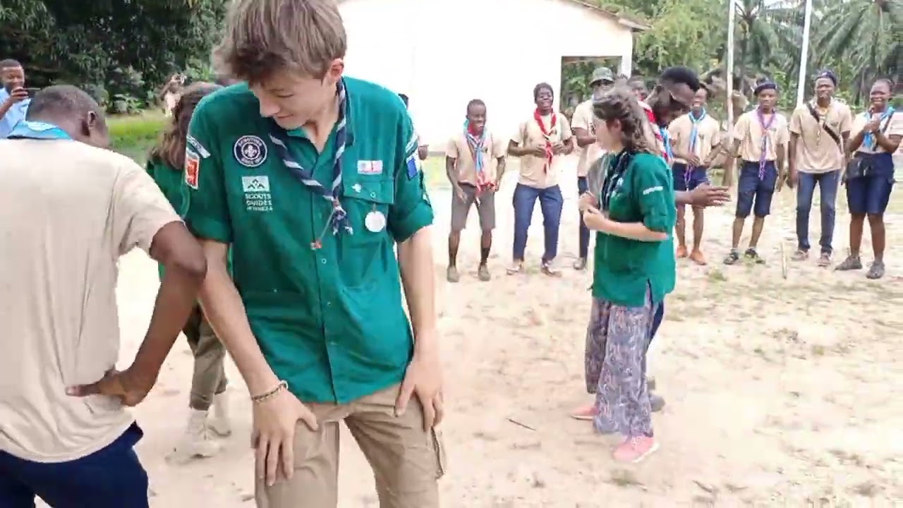 animation avec les Scouts de France