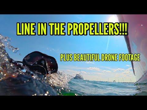 LINE IN THE PROPELLERS!!! - PLUS BEAUTIFUL DRONE FOOTAGE