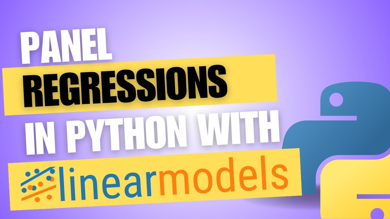 Panel Regressions in Python with linearmodels