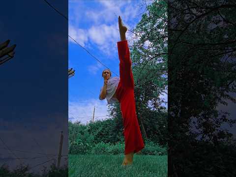 Should I post more kicks like this?🤔💥 #martialarts #taekwondo #karate #tricking