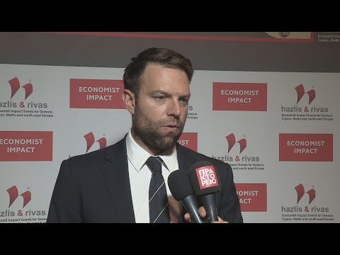 28th Annual Economist Government Roundtable-S. Kasselakis, leader of the main opposition, Greece