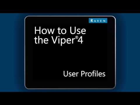 How To: Viper® 4 User Profiles and Settings (7 of 8)