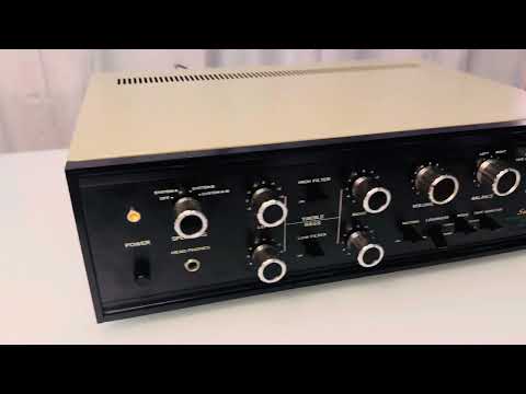 RARE Vintage Sansui 🔥 AU-555 Solid State Stereo Control | Reverb