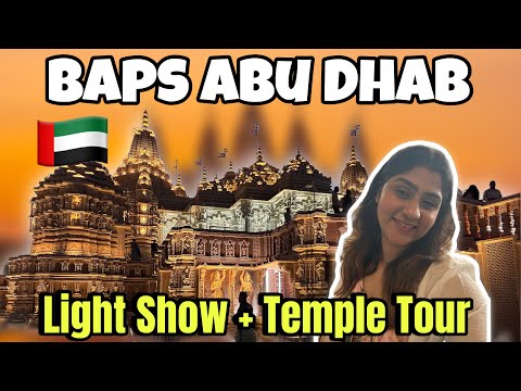 BAPS Hindu Mandir Abu Dhabi | 🪷 Full Info | @Bestoflucknidhi