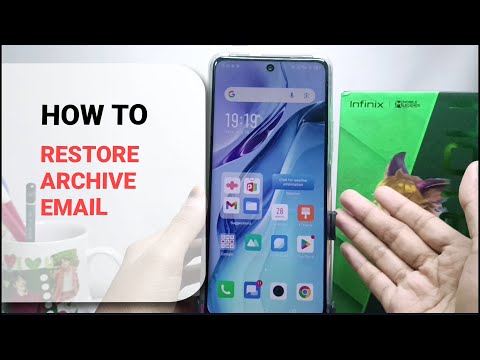 How To Restore Archived Emails In Gmail Android | Retrieve Archived Emails