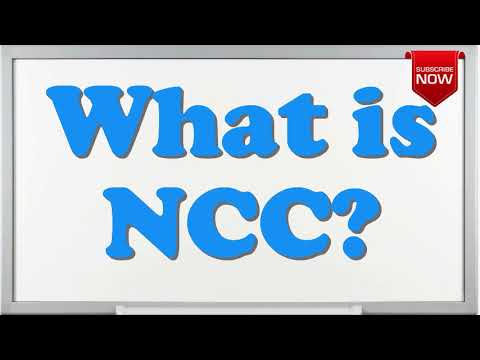 What is the full form of NCC?