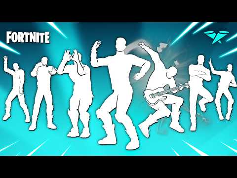 ALL FORTNITE ICON SERIES DANCES & EMOTES (APT., In The End, Humble, Chapter 6 Season 2)
