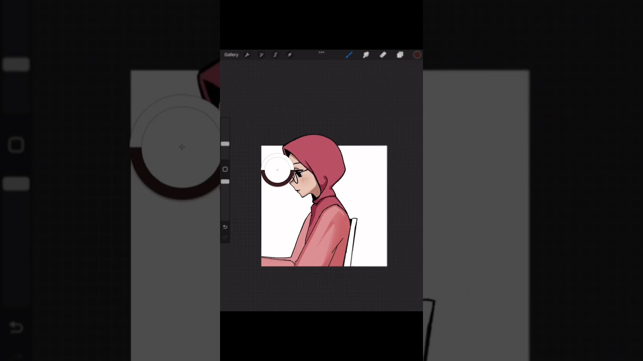 Idea comes from a artist on Rednote :) #art #anime #animation #oc #procreate #originalcharacter