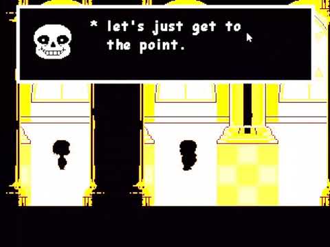 Steam Community :: Video :: Undertale Sans battle at level 1 but with a ...