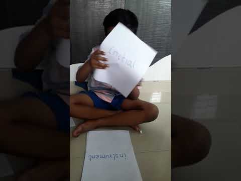 Let's learn 10 English words with Nikshaan