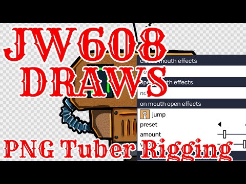 JW608 Draws - 004 - PNG Tuber Robot Rigging