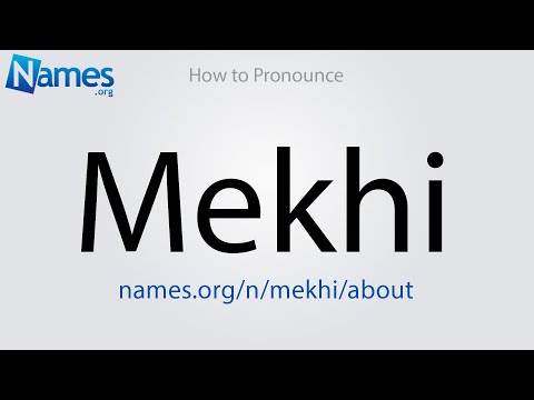 How to Pronounce Mekhi