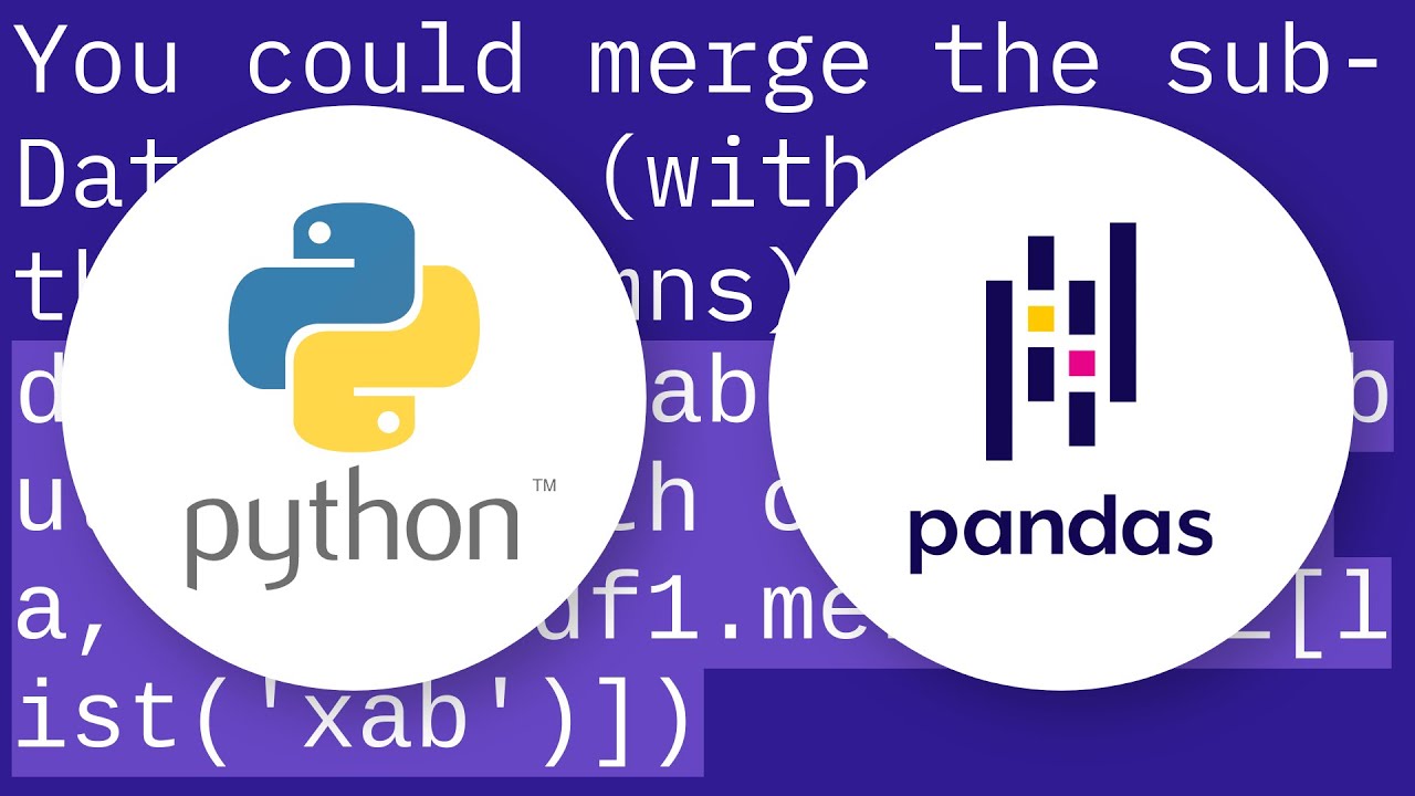 Python Pandas merge only certain columns