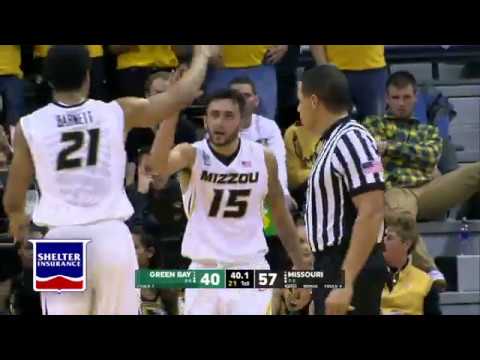 HIGHLIGHTS: Mizzou Scores 100 in Win Over Green Bay