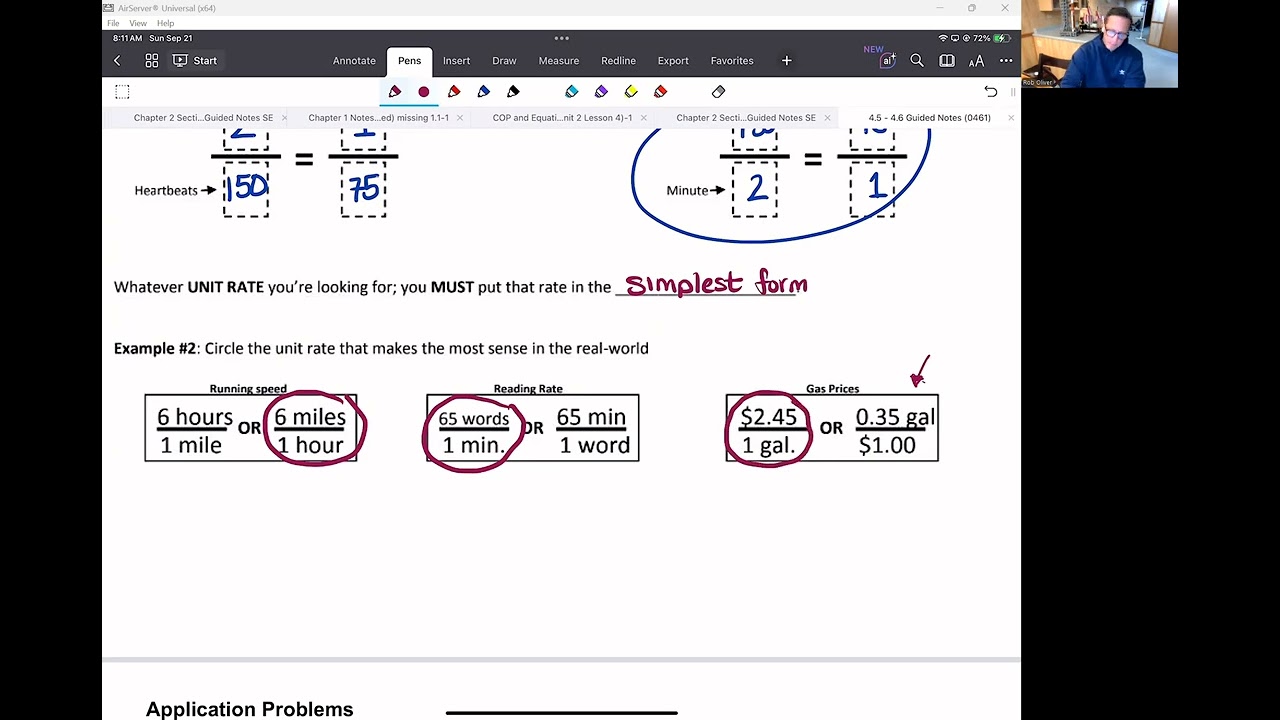 Chapter 4, Section 5 Guided Notes (Math 0461) Pre-Algebra