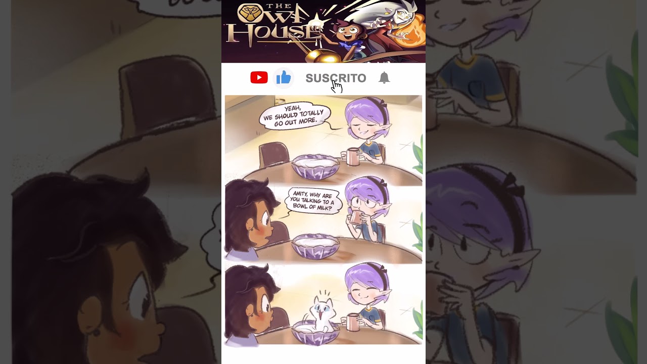 SURPRISE MILK!! - THE OWL HOUSE COMIC DUB