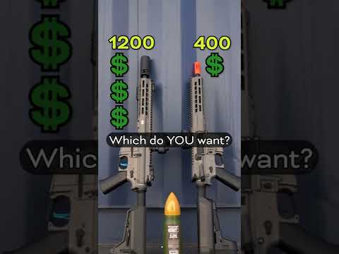 $1200 Vs $400 Gun