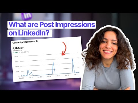 What are LinkedIn Post Impressions?