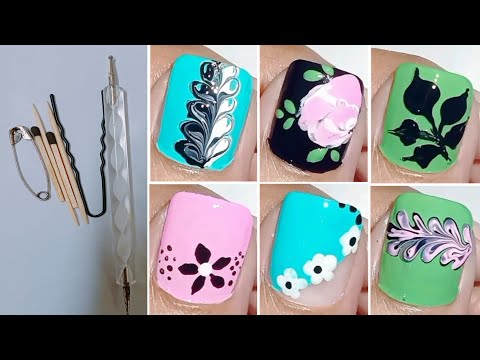 Easy and simple nail art for beginners 💅 || Nail Art tutorial