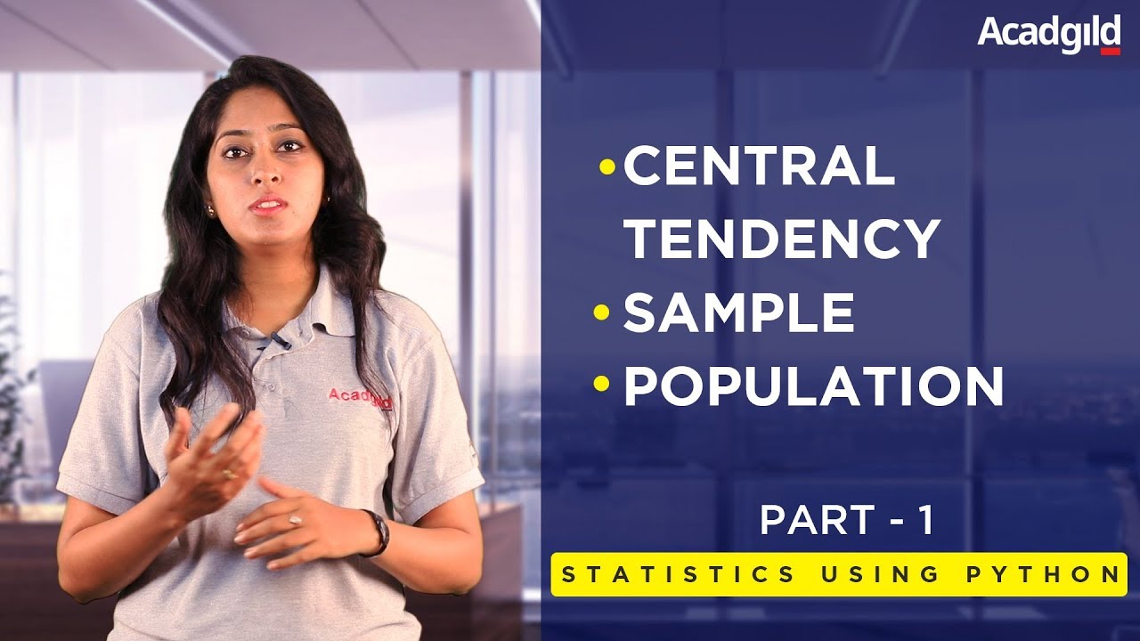 Statistics Using Python Tutorial Part 1 | Statistics with Python Tutorial | Data Science Tutorial #1