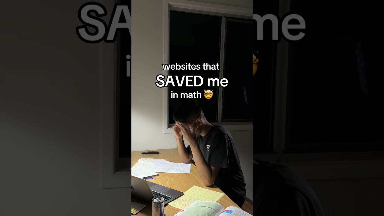 🧠 Websites that SAVED me in math (and no, I’m not gatekeeping)