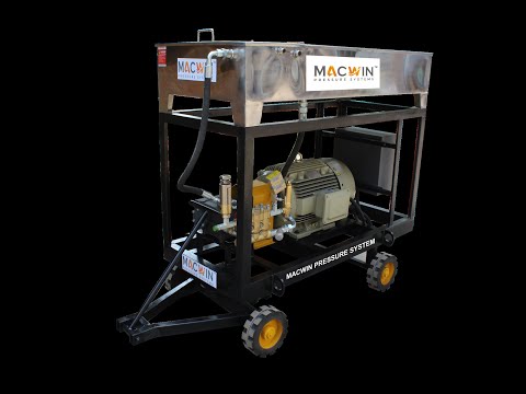 Manufacturer of Hydro Jetting Machine & Hydro Blasting Machine by Macwin Pressure Systems, Ahmedabad