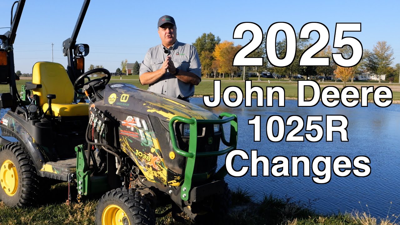 HORSEPOWER INCREASE in 2025! John Deere 1025R Upgrades!