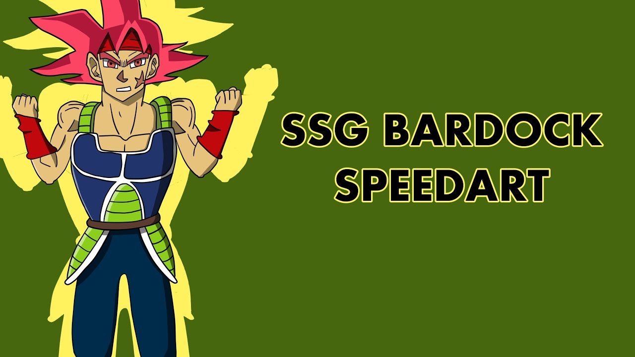 Super Saiyan God Bardock - The Art Whiz