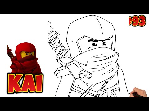 HOW TO DRAW KAI | NINJAGO | Step By Step #kai #ninjago