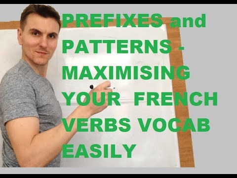 PREFIXES and PATTERNS - MAXIMISING YOUR VERBS VOCAB EASILY