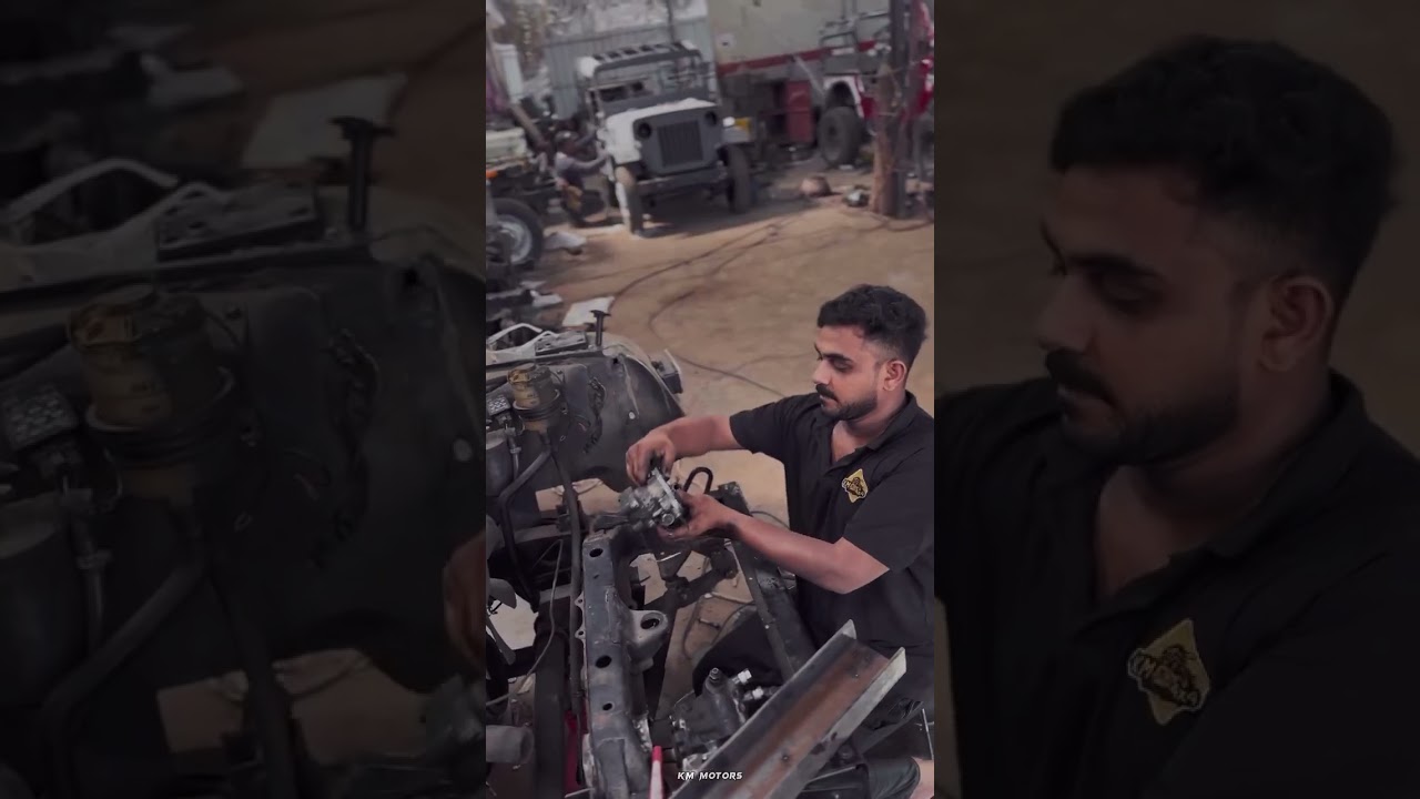 #bolero Manual Steering Box change #replacement #powersteering Box  #steering  #workshoponline