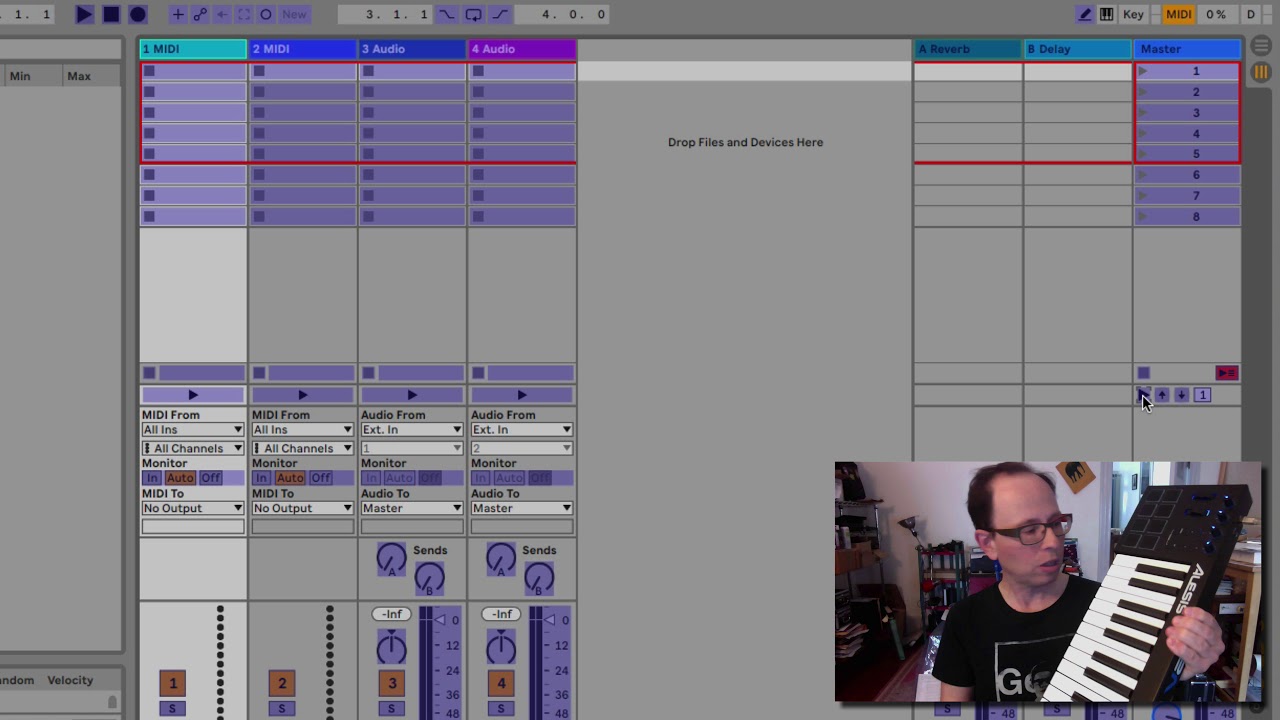 Ableton Live - Mapping a MIDI Controller to a feature