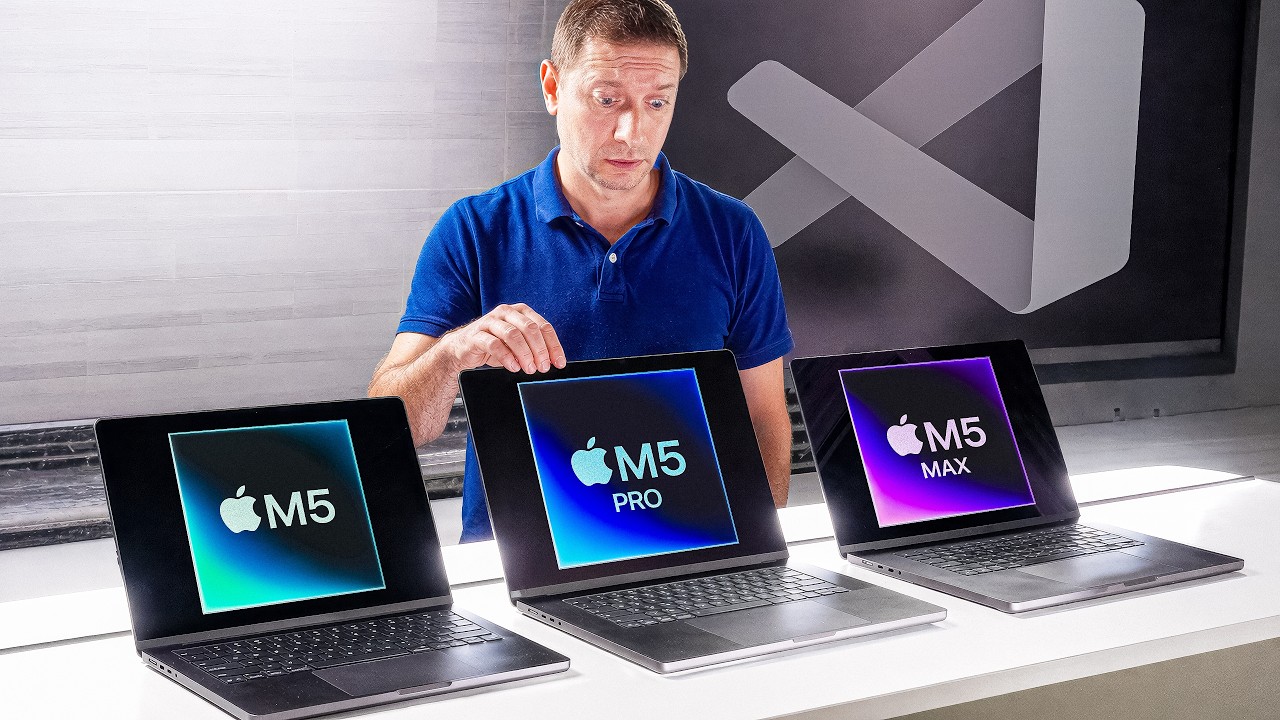 The M5 MacBook Pro lineup makes me feel stupid