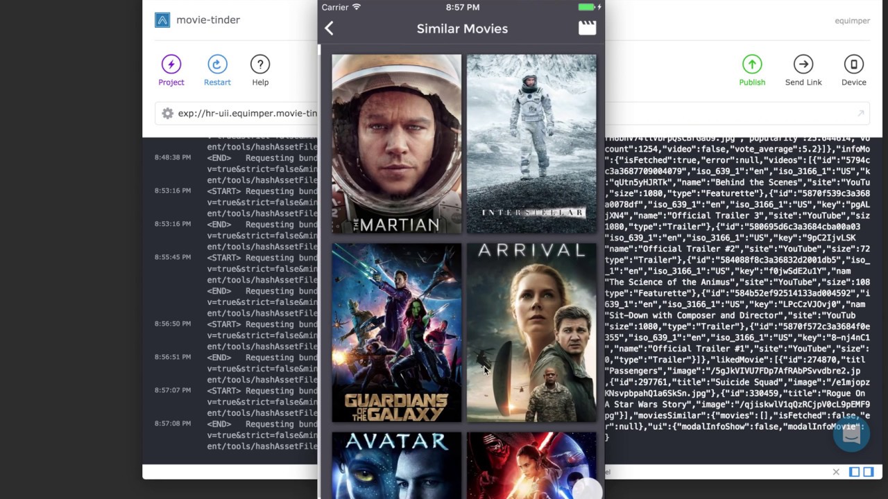 React-Native Movie-Tinder 12 apps in 12 weeks challenge. App # 5