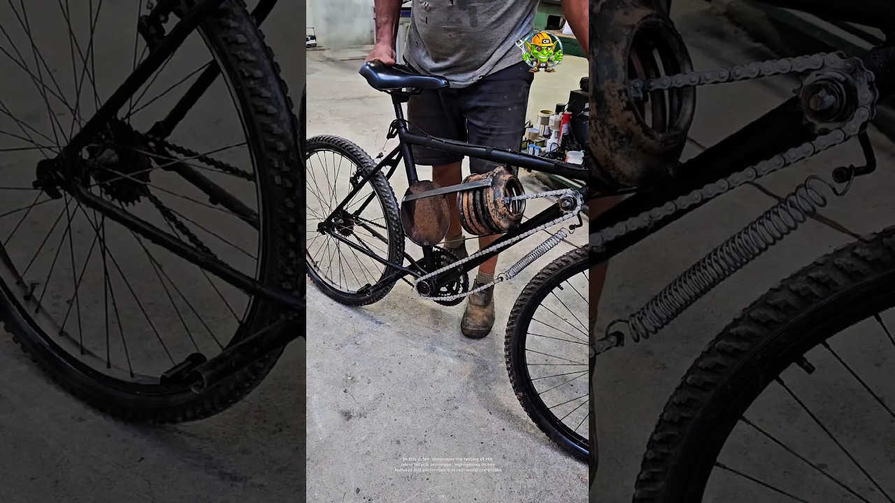 Bicycle Prototype Test – Innovative Design in Action