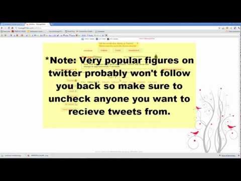 How to Mass Unfollow People on Twitter