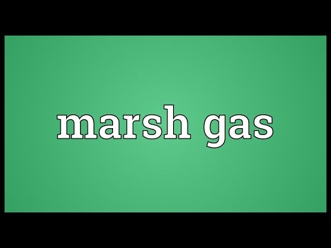 Marsh gas Meaning