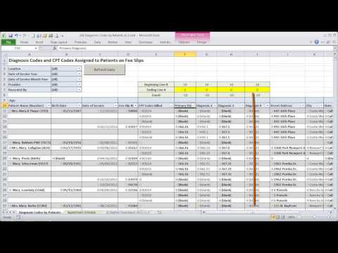 eyeReport #220 - Diagnosis Code Listing - Overview and Tutorial