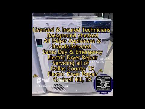 Electric Dryer Repair Cockrell Hill, TX 972-544-9224