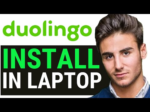 HOW TO INSTALL DUOLINGO APP IN LAPTOP 2025