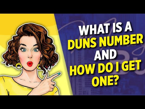 What is a DUNS Number and How do i get one?
