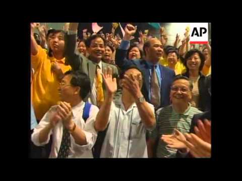 HONG KONG: LEGISLATIVE ELECTIONS FINAL RESULTS