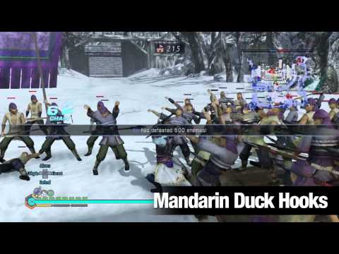 Dynasty Warriors 8 Empires - Weapons - Mandarin Duck Hooks - PS3 PS4 XO