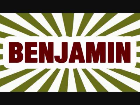 What's my name jingle - BENJAMIN