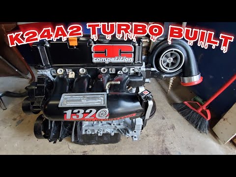 Part 4 K24a2 turbo built 600hp+ 🔥