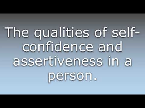 What does Strong personality mean?