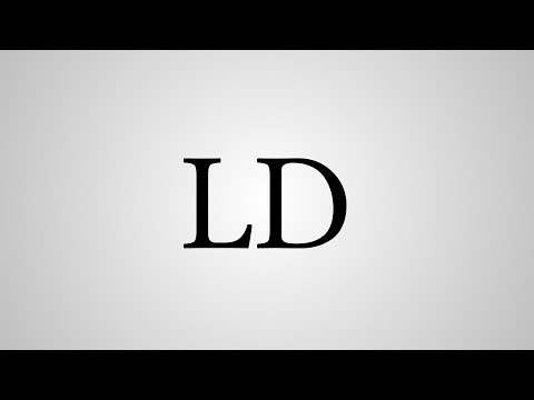 What Does "LD" Stand For?