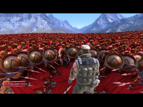 CHUCK NORRIS vs 10.000 SPARTANS - Ultimate Epic Battle Simulator